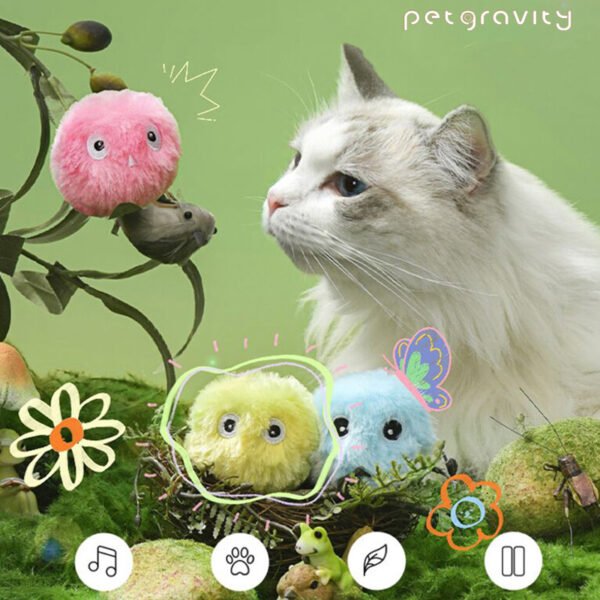 PetGravity Smart Dog Bouncing Ball - Auto Moving Jumping for Pups